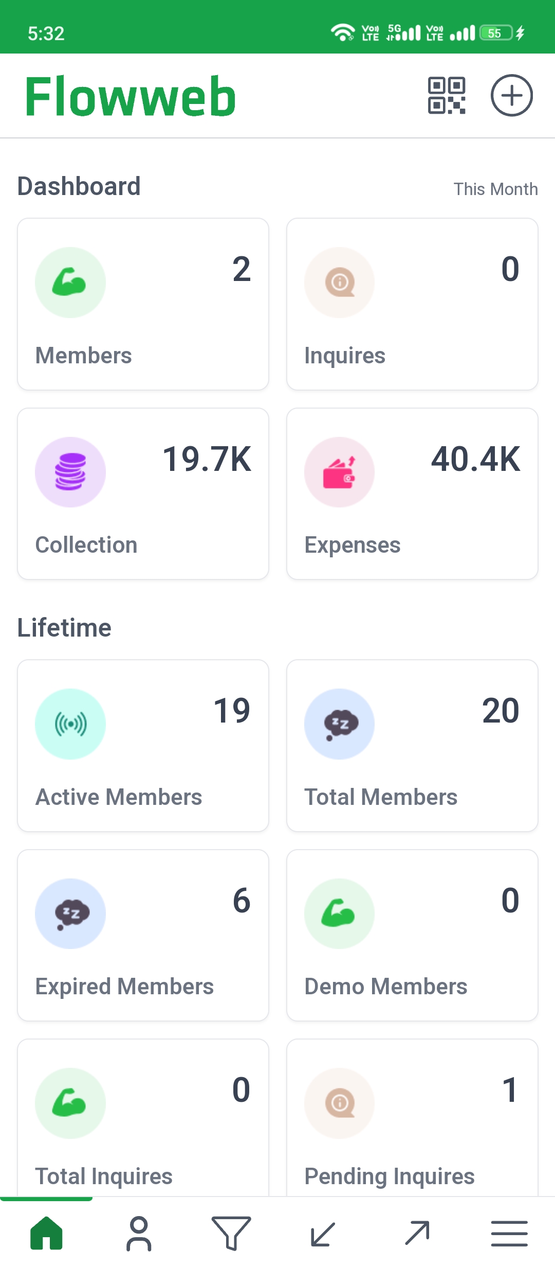 Flowweb - Best Gym Management App